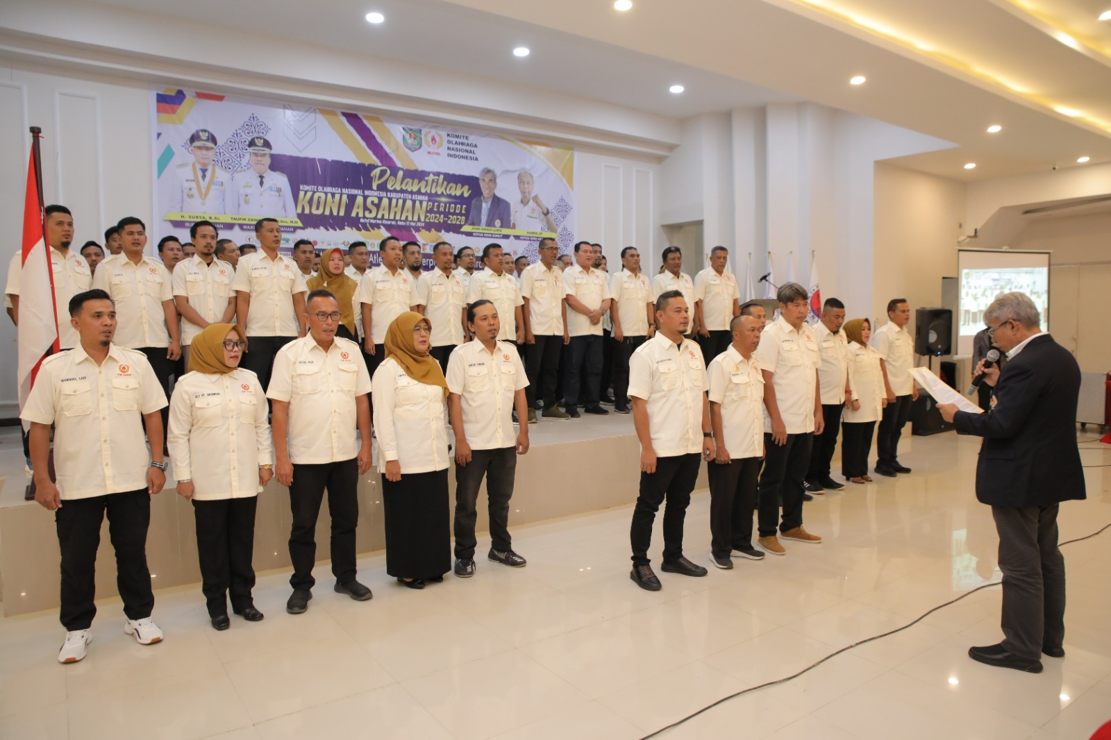 Pengurus KONI Asahan Periode 2024-2028 Dilantik