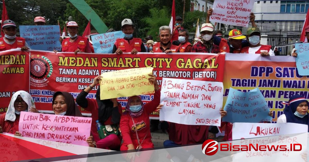 DPP Satu Betor Tagih Janji Walikota Medan