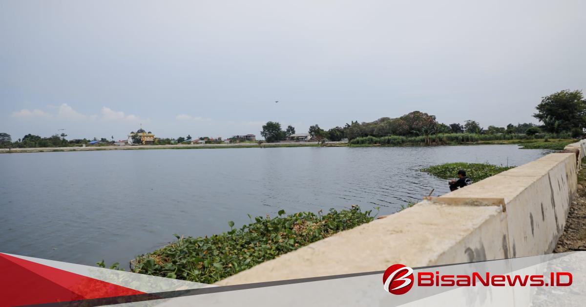 Warga Griya Martubung Berharap Pembangunan Kolam Retensi Cepat Selesai