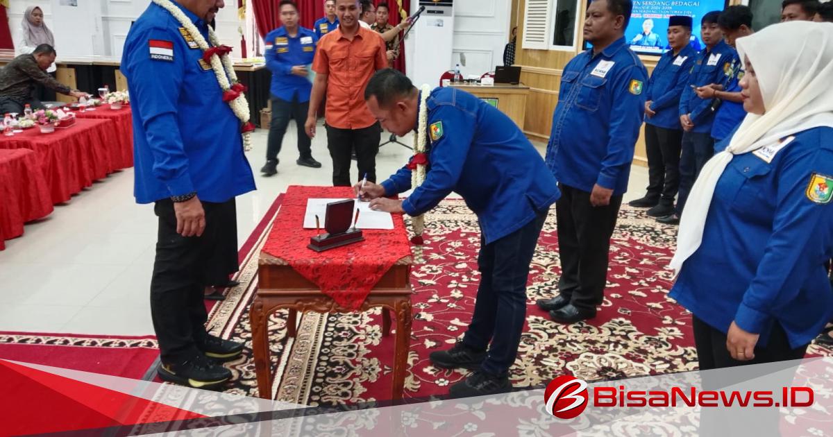 Resmi Dilantik, Marwan Ali Fokus Kembangkan Inovasi Olahraga Di Sergai